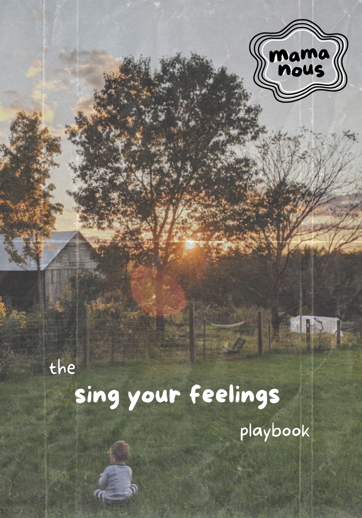 sing your feelings album + zine – mama nous